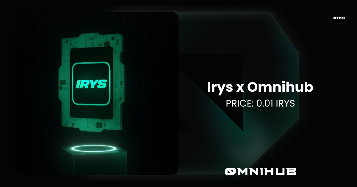 Irys x Omnihub | Unique Digital Art on OmniHub NFT Launchpad