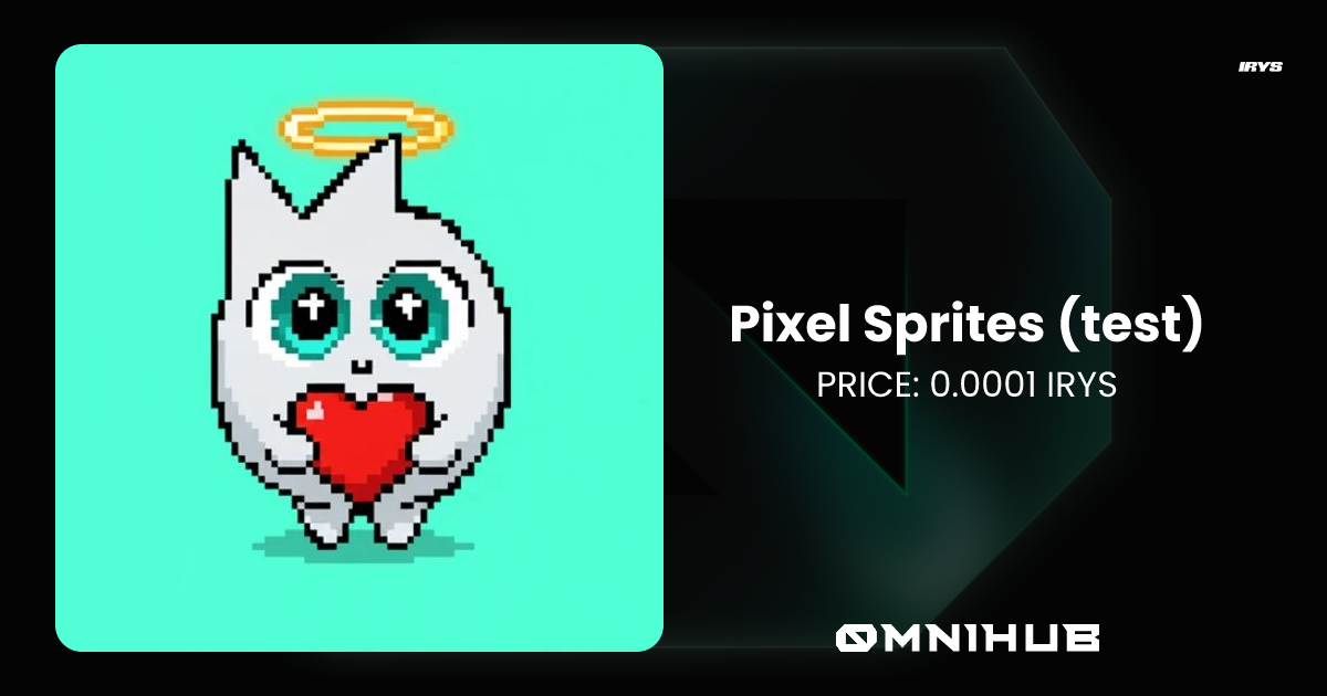 Pixel Sprites (test) | Unique Digital Art on OmniHub NFT Launchpad